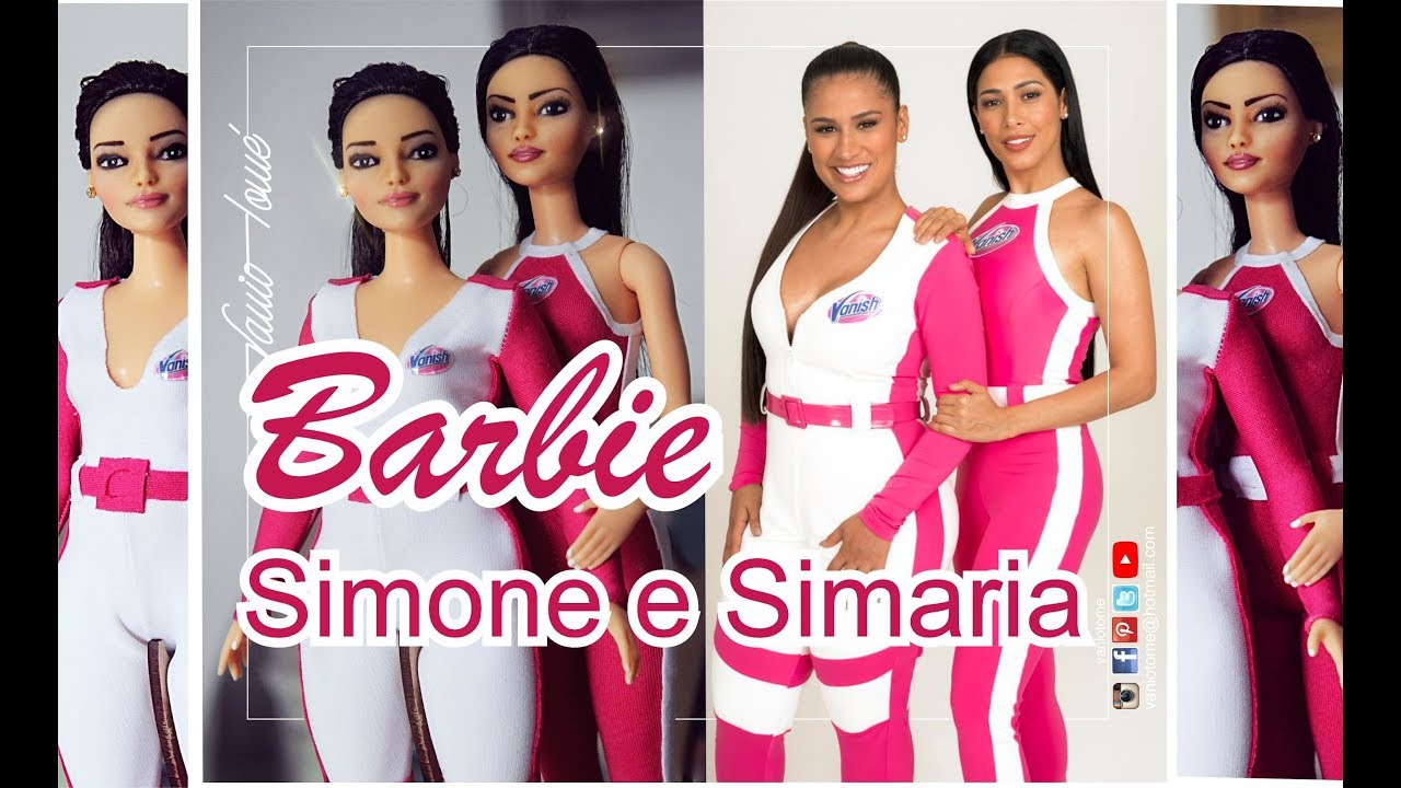 SIMONE E SIMARIA VIRAM BARBIE, POR VANIO TOMÉ