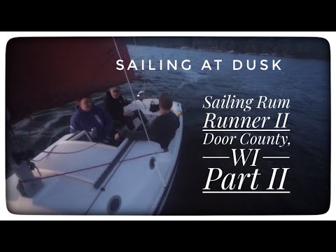 18. Trailer Sailer (Compac 16). Sailing in Door County, WI - Part 2