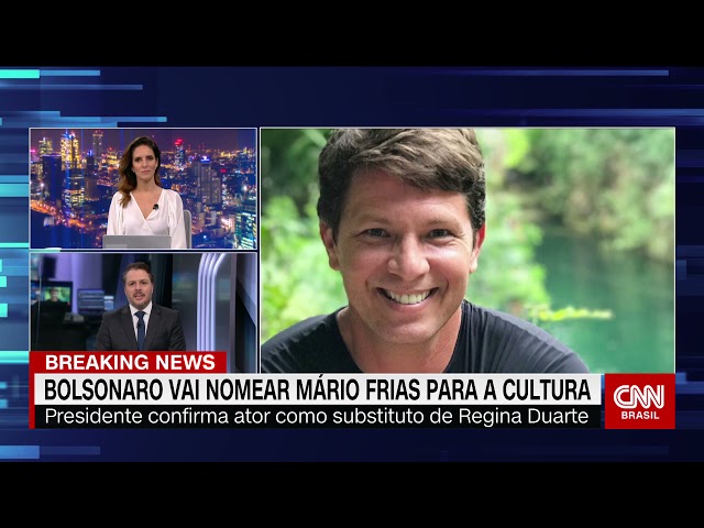 Bolsonaro nomeará ator Mario Frias como secretário de Cultura | CNN Brasil