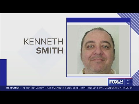 The execution of Kenneth Smith is set for tomorrow, 11/17/22