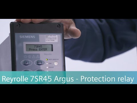 Overcurrent and feeder protection relay Reyrolle 7SR45