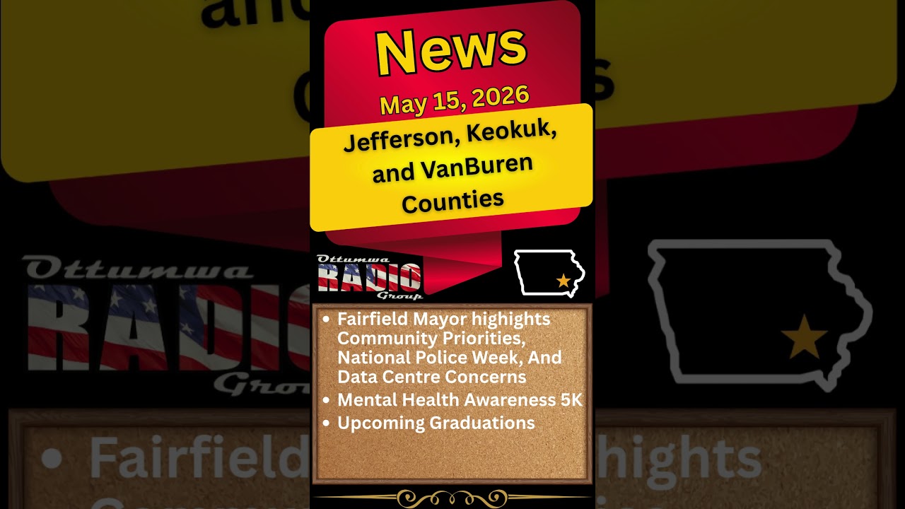 Local News: Fairfield Mayor Speaks Priorities and Police Week, Mental Health 5K & Graduations