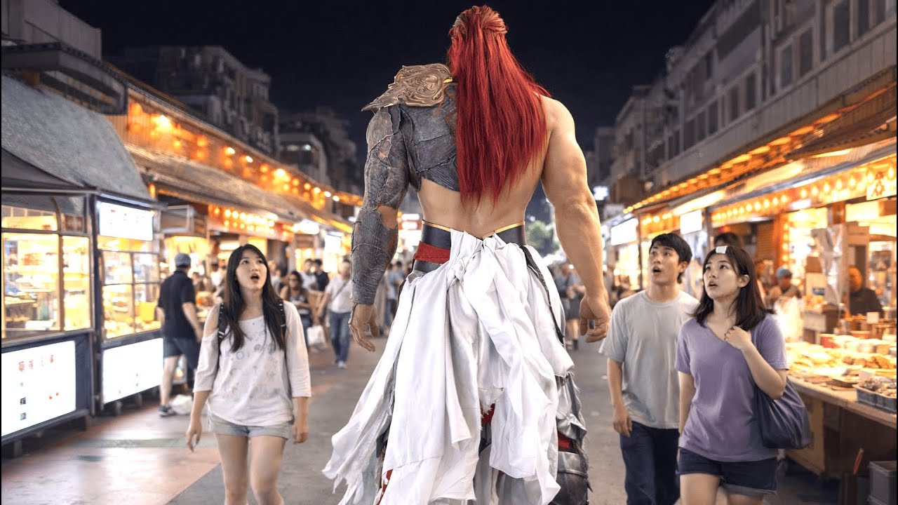 The Public Is Shocked by This Giant Hanfu Cosplay! Reaction to Tianjiao ❤️