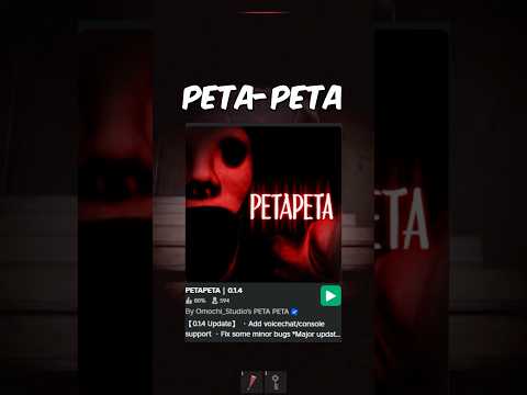 Will you escape PETA-PETA in this Roblox horror game?
