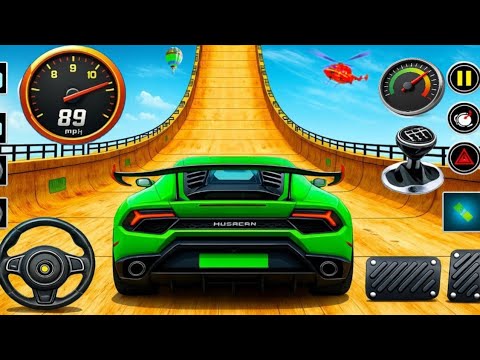 Ramp Car Stunts Racing 3D Gameplay _ endroid || Ramp Car Stunts Racing Video