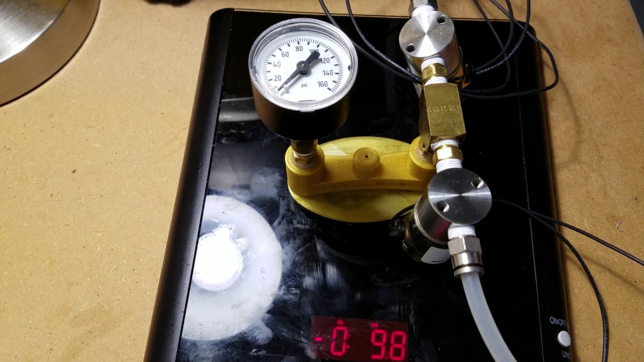 Cold Gas Thruster Test 1