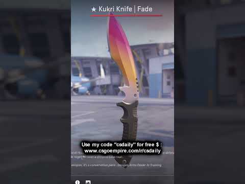 Kukri Knife | Fade