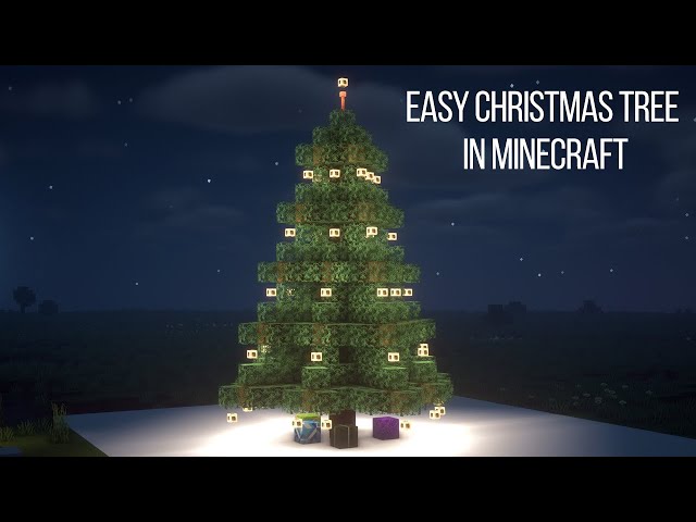 5 best Minecraft Christmas tree builds
