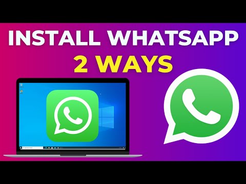 *HOW TO DOWNLOAD & INSTALL WHATSAPP IN LAPTOP [2025]