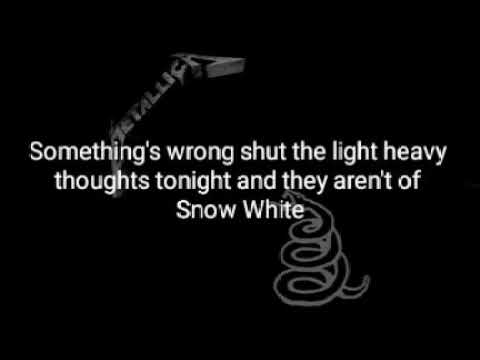 Metallica - Enter Sandman (lyric video)