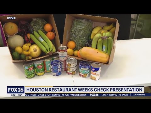 Houston restaurant week earns $1,240,811 for Houston Food Bank