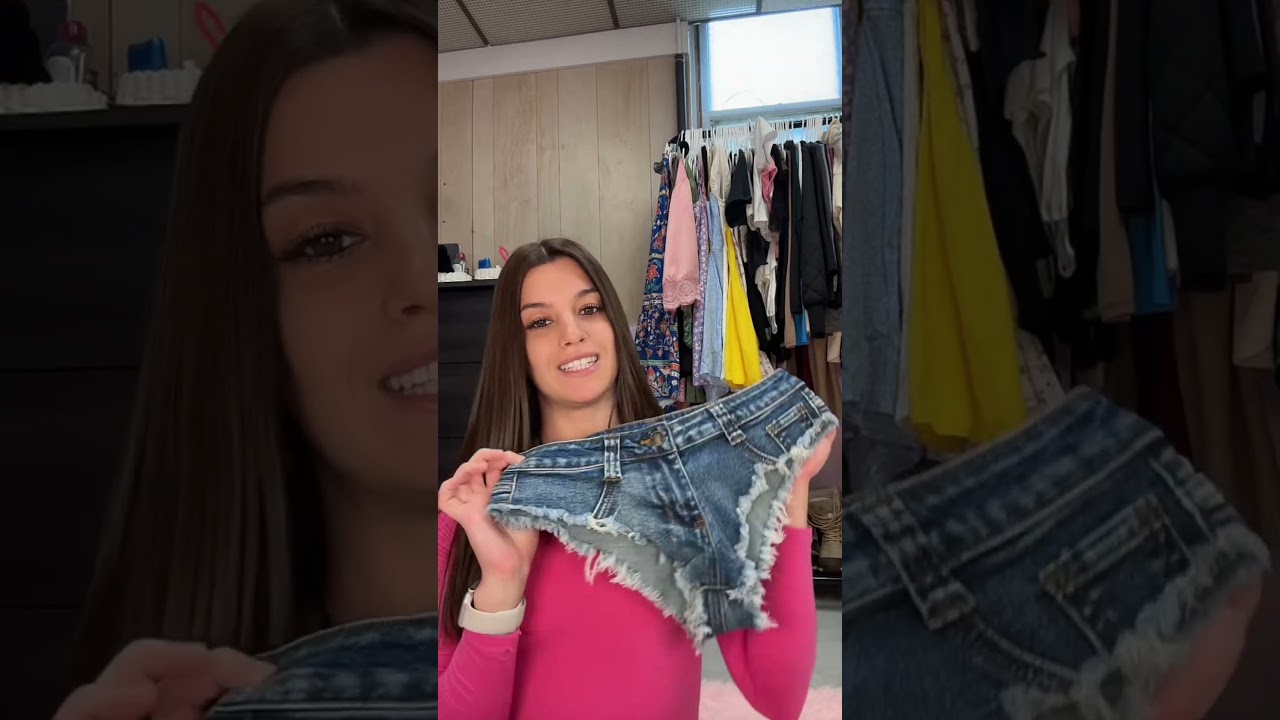 These Jean shorts are so cute 🥹