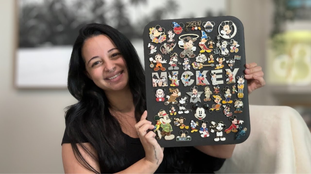 My ENTIRE Mickey Mouse Pin Collection | Updated 2025 !