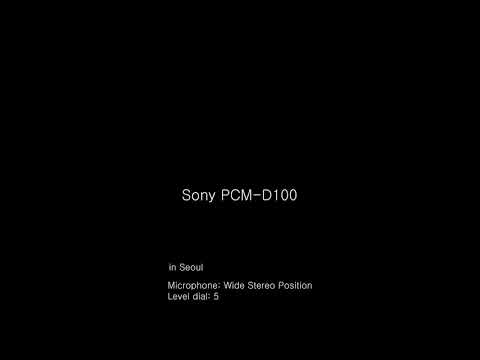 Sony PCM-D100 vs PCM-D10 _ City Sound