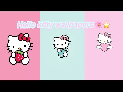 Hello kitty Sanrio wallpapers🌸⭐️🎀