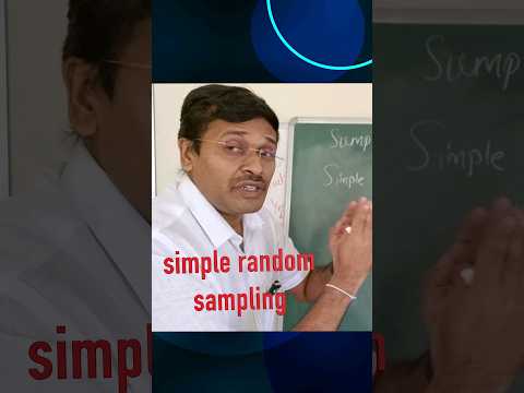 simple random sampling