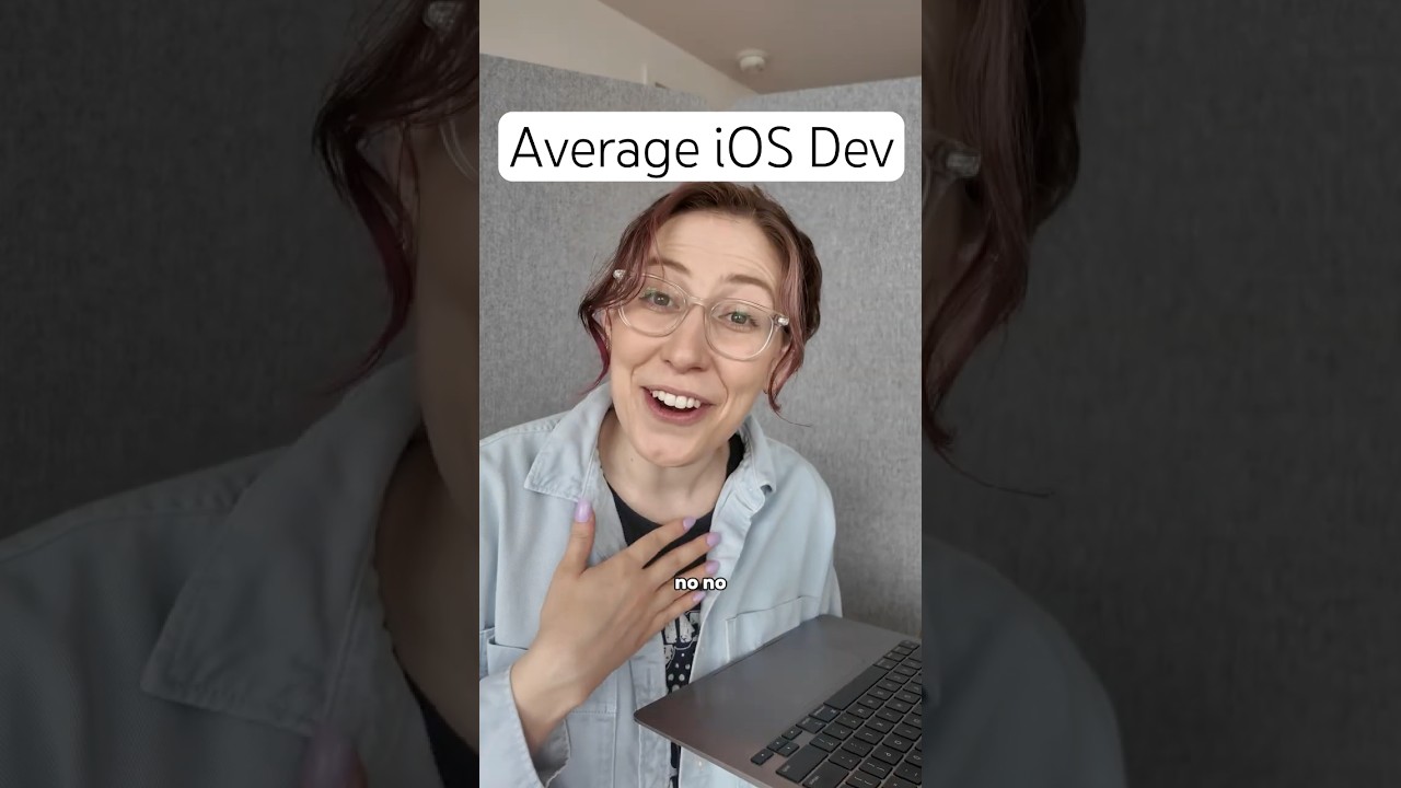 Average iOS Developer 😵‍💫