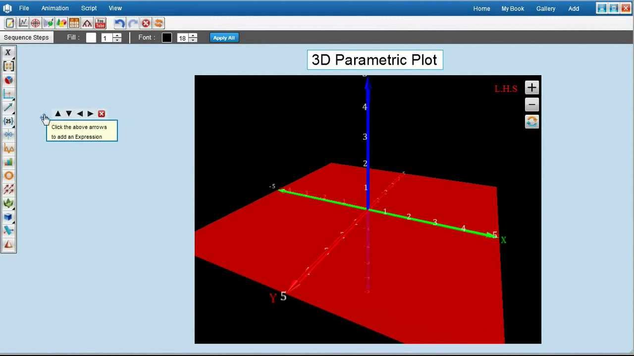 3D Parametric and Surface Plot