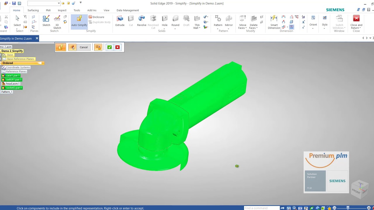 Auto Simplify Assembly