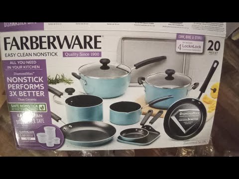 Unboxing Our New Farberware Cookware
