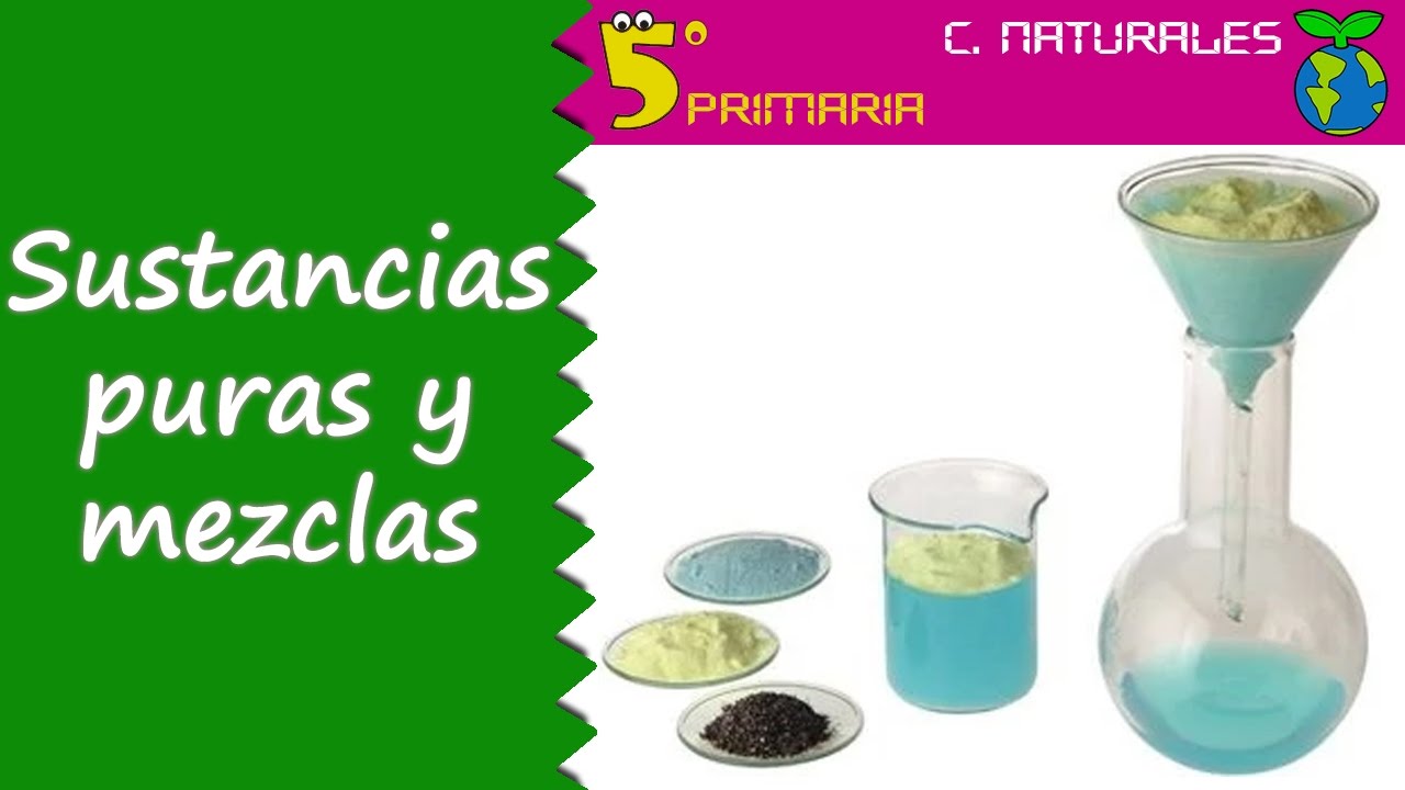 Mara Y Las Ciencias Naturales Mezclas Y Sustancias Puras