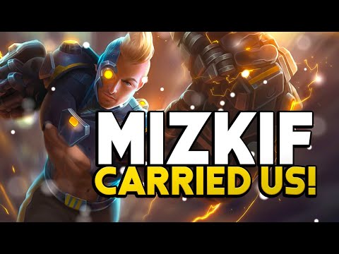 I Played Smite Game With Mizkif & He Actually Carried Me!? - Smite