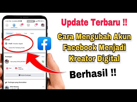 Cara Mengubah Akun Facebook Menjadi Kreator Digital