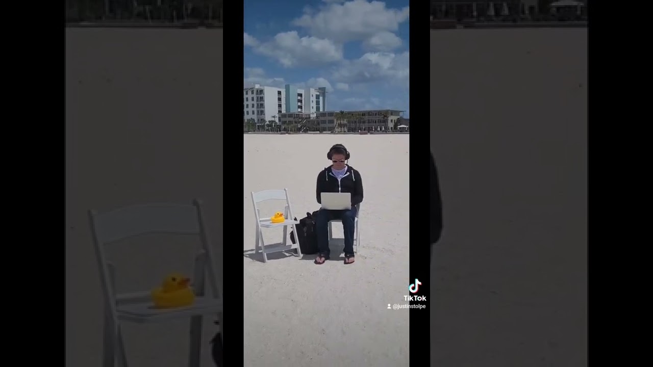 can you spot the developer on vacation? 😆 #programmerhumor  #shorts #developer