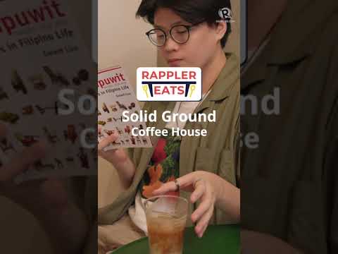 Trying Solid Ground Coffee House’s signature ‘Sampiro’ drink