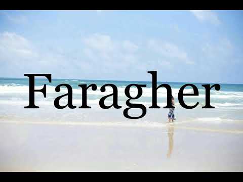 How To Pronounce Faragher🌈🌈🌈🌈🌈🌈Pronunciation Of Faragher