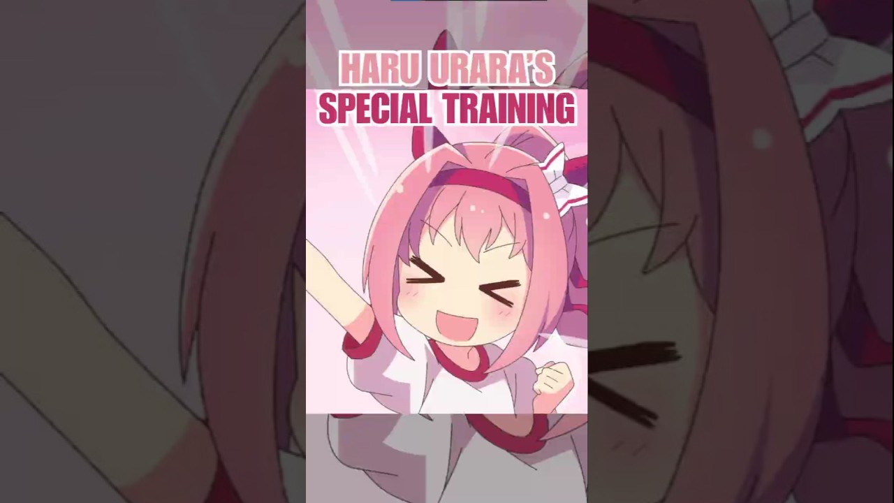 Haru urara's special training 😍 #umamusume #horsegirl #anime #animeedit