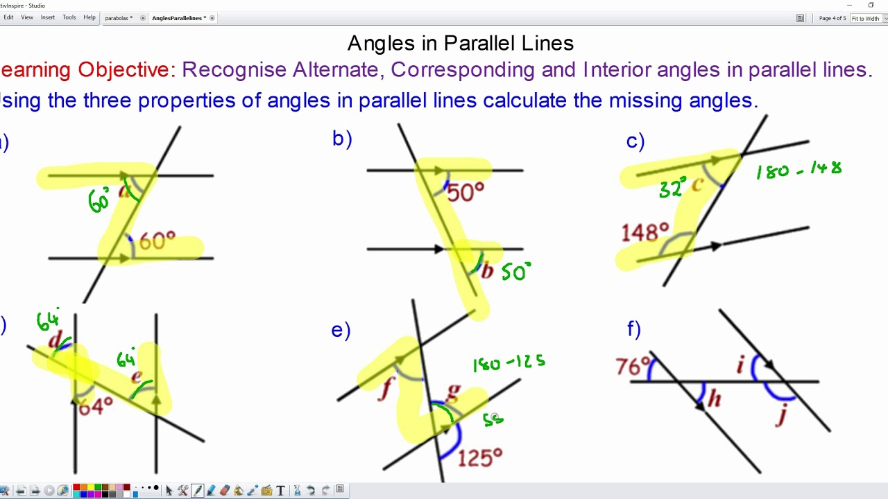 Angles in Parallel Lines | GCSE Maths | Mr Mathematics