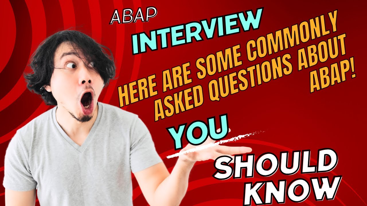 Here are some commonly asked questions about ABAP !!!
