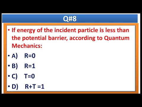 QUANTUM MECHANICS MCQ'S (PART-6)