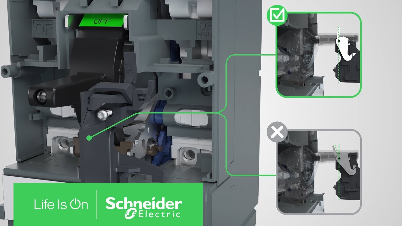 LV525342 - EasyPact CVS250F circuit breaker, 36 kA at 415 VAC, 4P 3d ...
