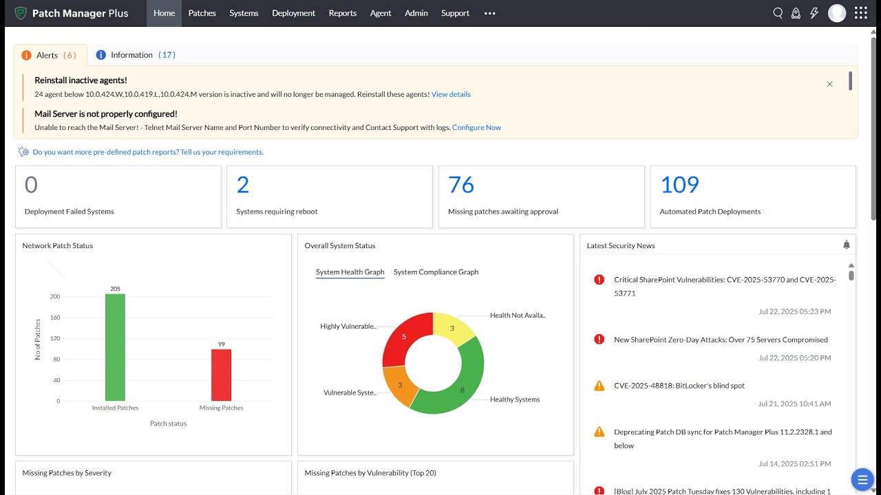 ManageEngine Patch Manager Plus Demo