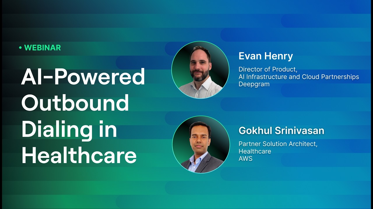 AI-Powered Outbound Dialing in Healthcare — Live Webinar