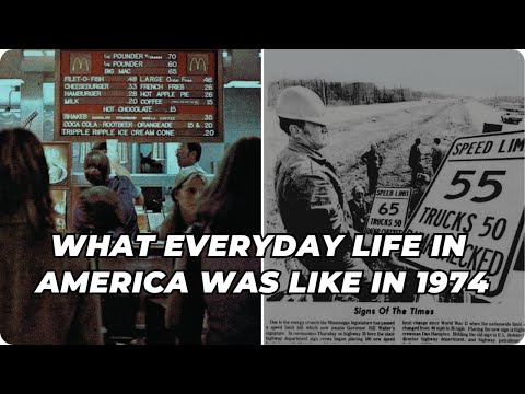 Explore 22 Rare Photos from 1974 Life in America