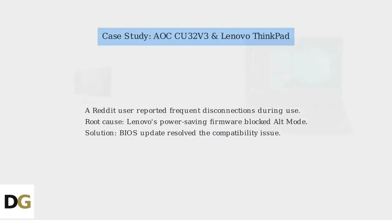 How to Fix AOC Portable Monitor “No Signal” – USB C PowerDisplay & Cable