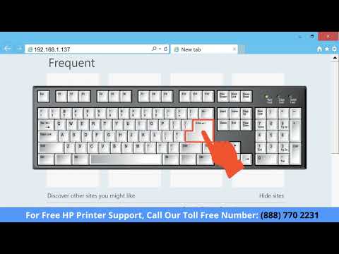 How to configure your HP printer for a static IP address in Windows 8