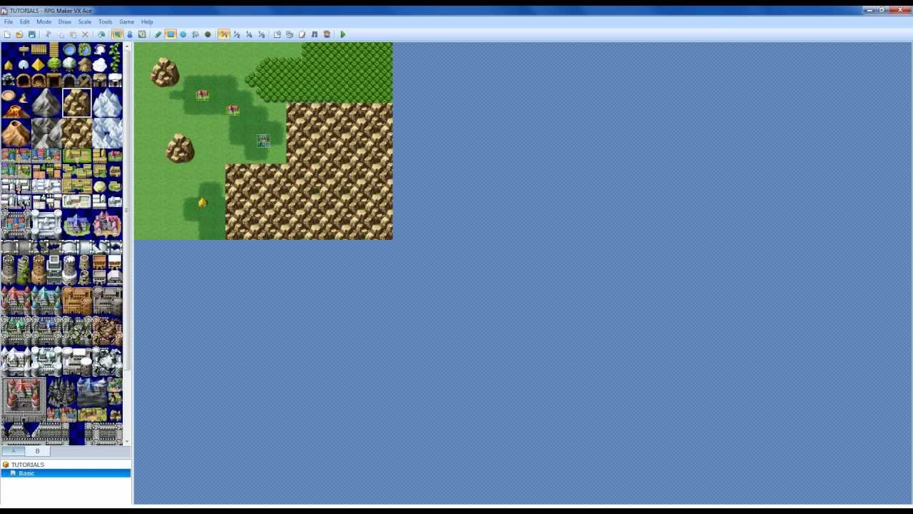 RPG VX ACE TUTORIAL: Basic Mapping # 1