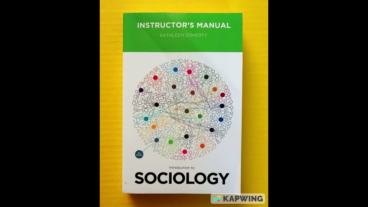 Introduction to Sociology Instructor’s Manual Book Kathleen Doherty 8th Edition College Textbook