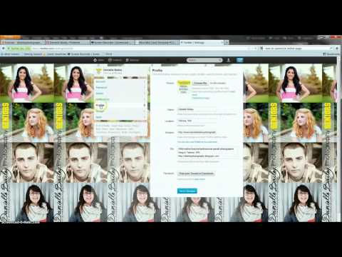 Making a Twitter Profile Design