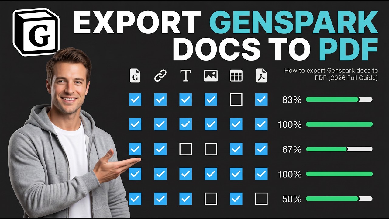 How to Export Genspark Docs to PDF [2026 Full Guide]
