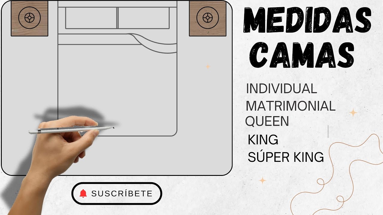Medidas para diseñar camas