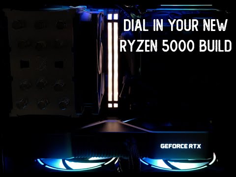 Setting Up Your New SFF Ryzen 5000 Build: CPU and GPU Tuning, Fan and lighting adjustments