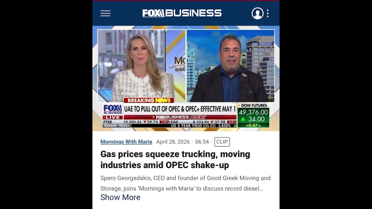 Spero Georgedakis joins Fox Business