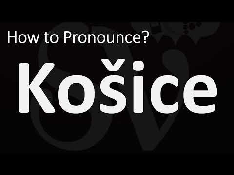How to Pronounce Kosice? (CORRECTLY)