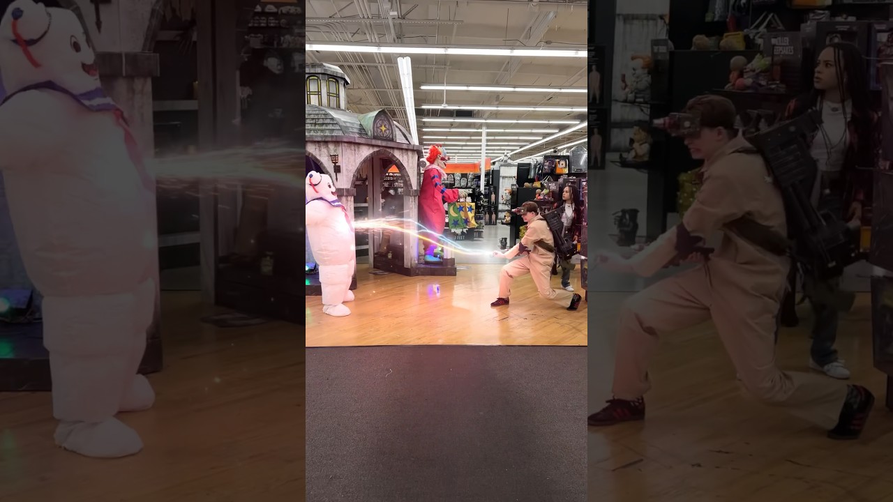 I’m the one to call 👻 @spirithalloween ​@gabriellenevaeh #spirithalloween #ghostbusters