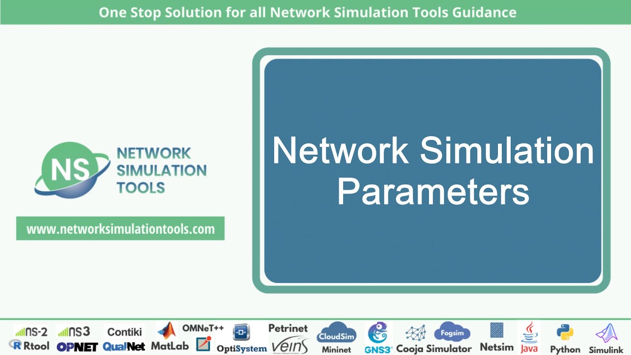 Network Simulation Parameters | PhD Network Simulation Parameters Help